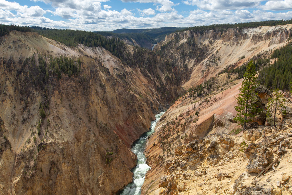 Yellowstone's Inspiration Point Reopens After rehabilitation ...