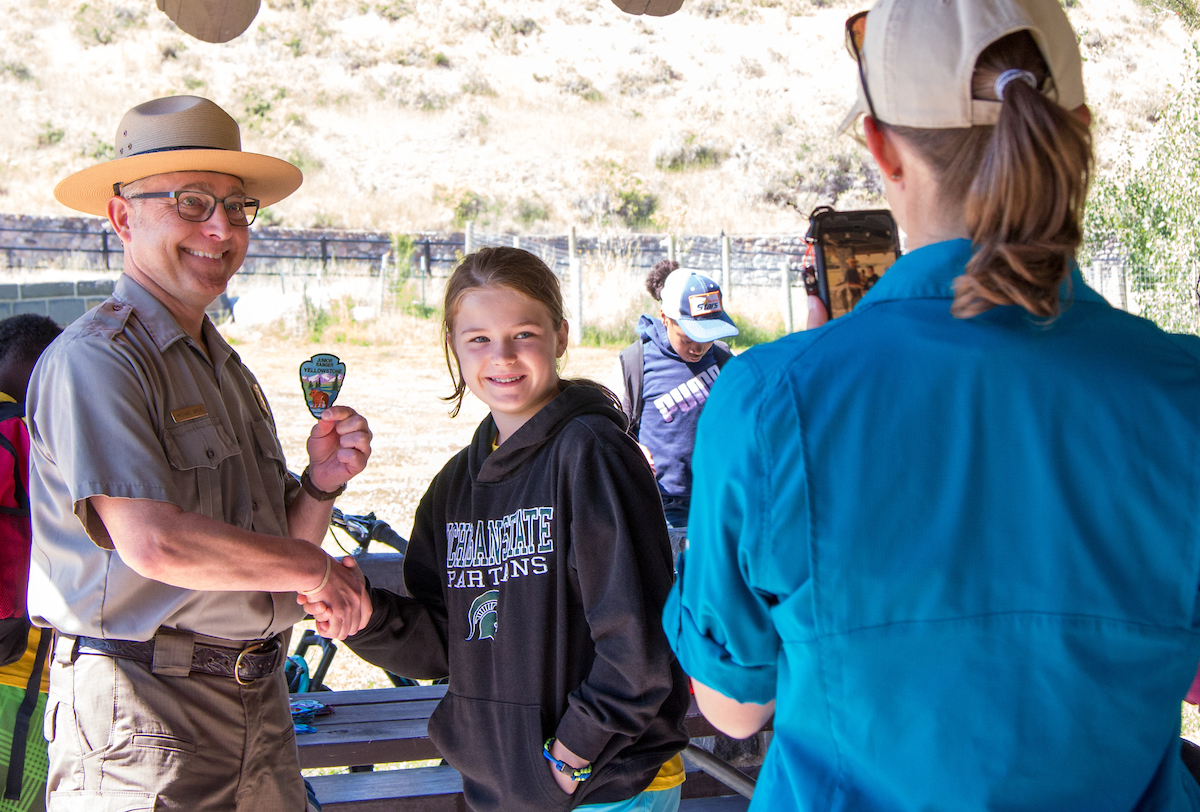 Yellowstone Junior Rangers forge deep connections to the park - Yellowstone Forever